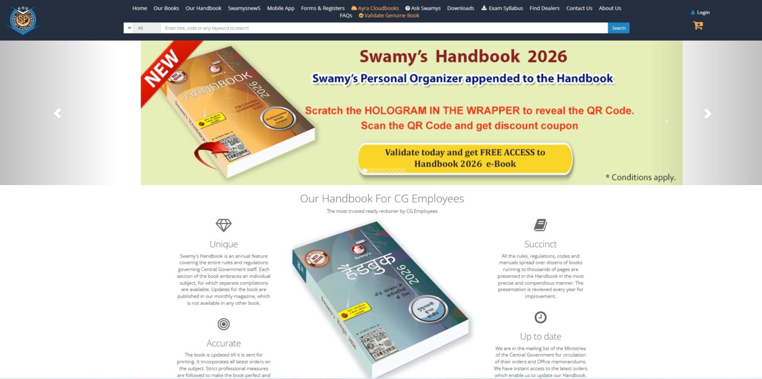 MEDICAL ATTENDANCE RULES FOR CENTRAL GOVT. STAFFS